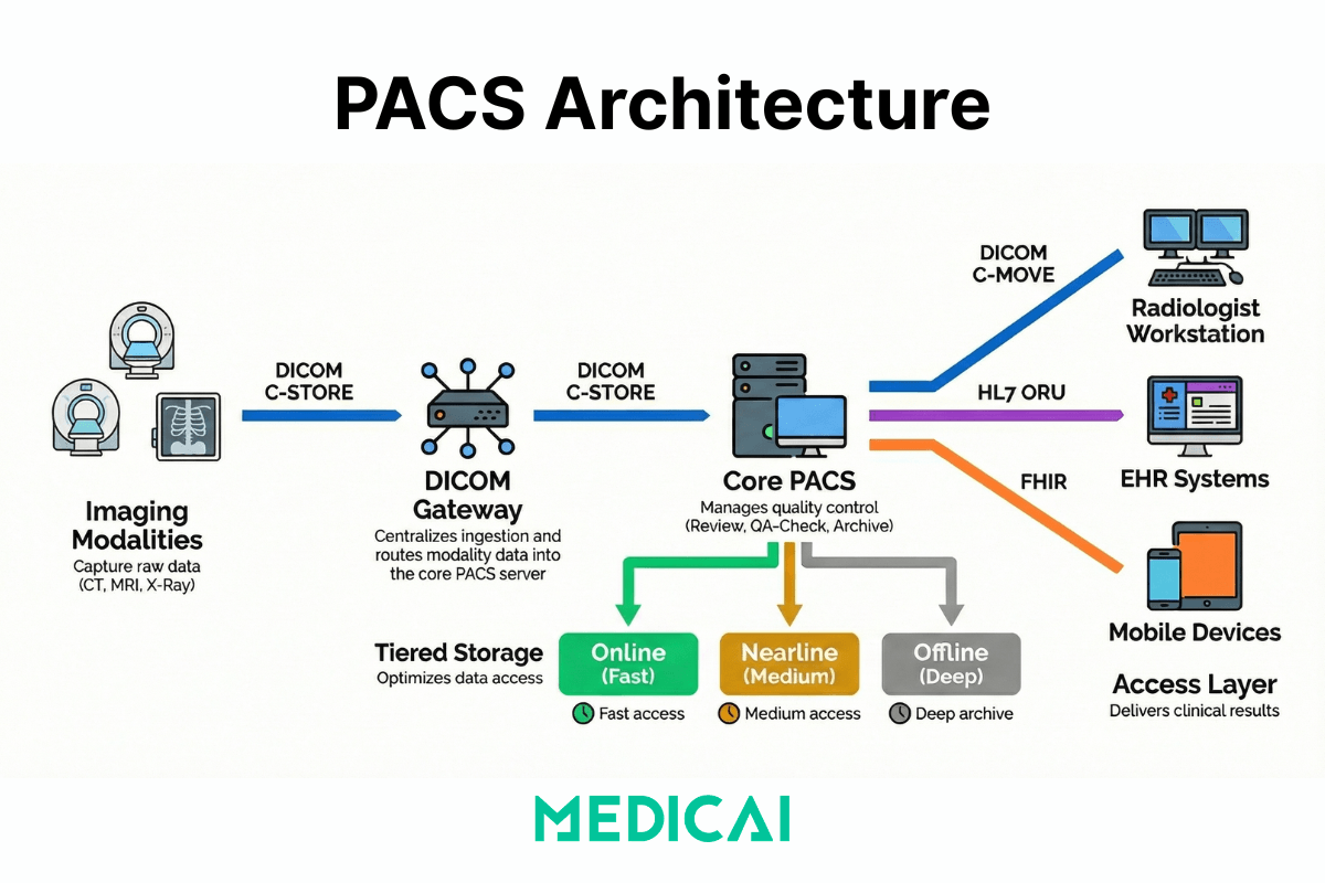 PACS Architecture: How It Works, Key Components, and Architecture Models