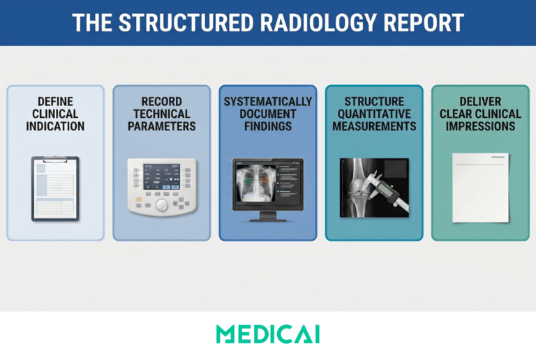 Structured Radiology Reporting: Templates, Best Practices, AI